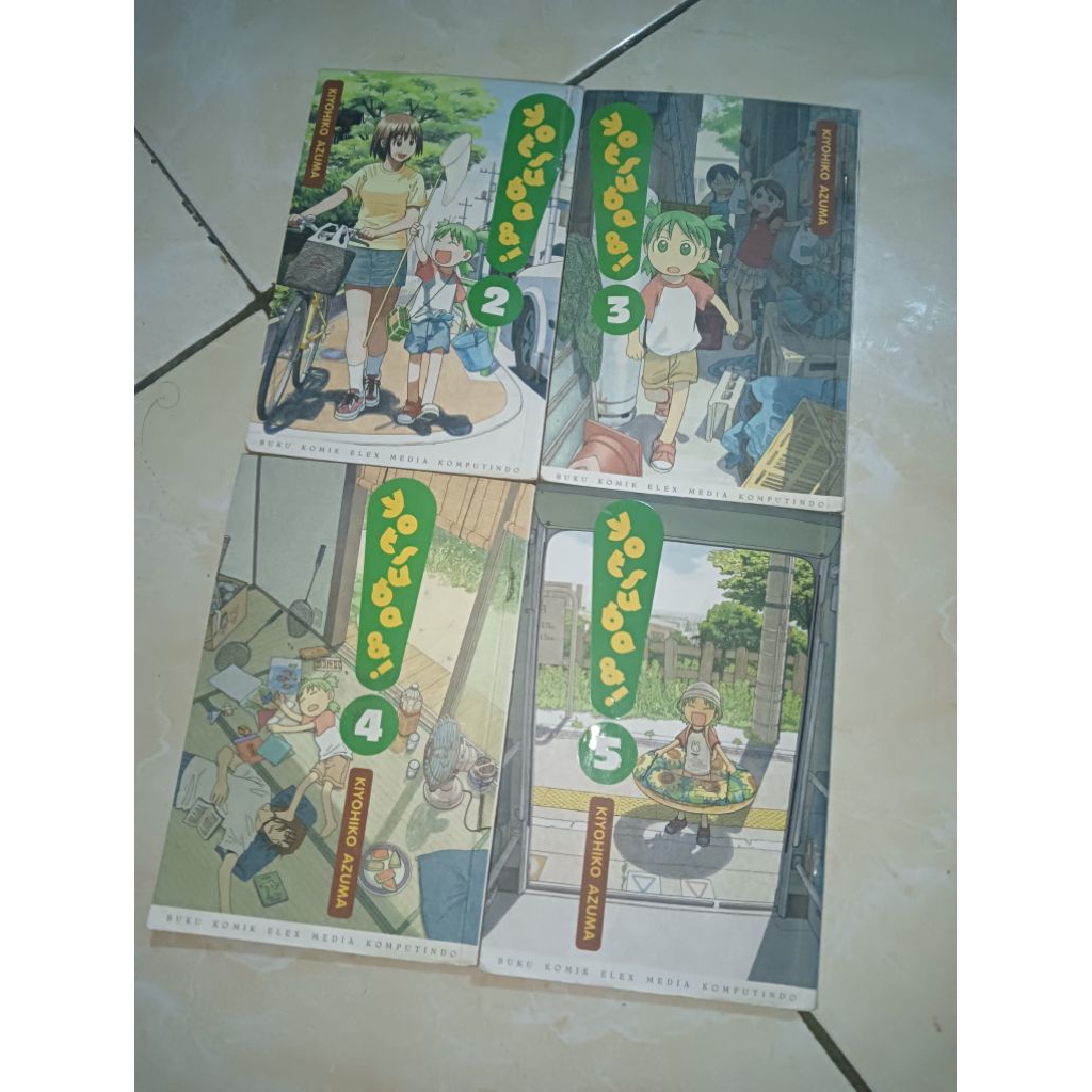 Jual Komik Yotsuba Vol 2-5 (Preloved ORI) | Shopee Indonesia