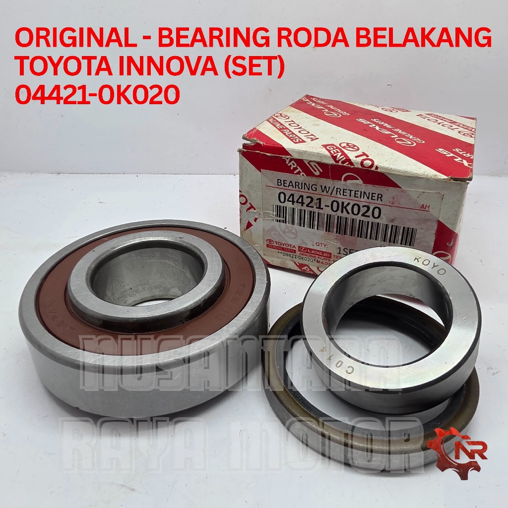 Jual Bearing Laher Roda Belakang Innova/ Reborn/ Hilux Single Cabin ...