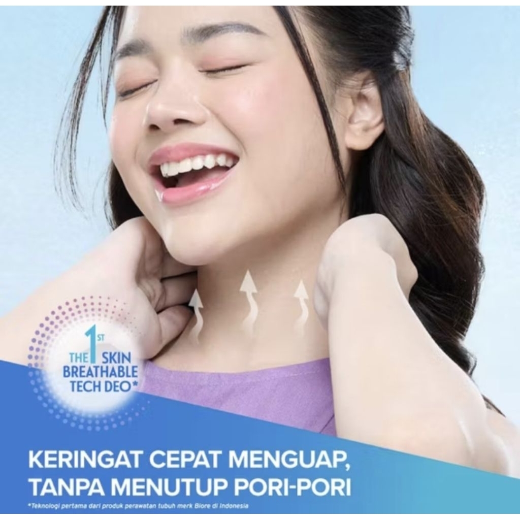 Jual Biore Breeze Deodorant Lasting Fresh Spray Minty Floral 50ml ...