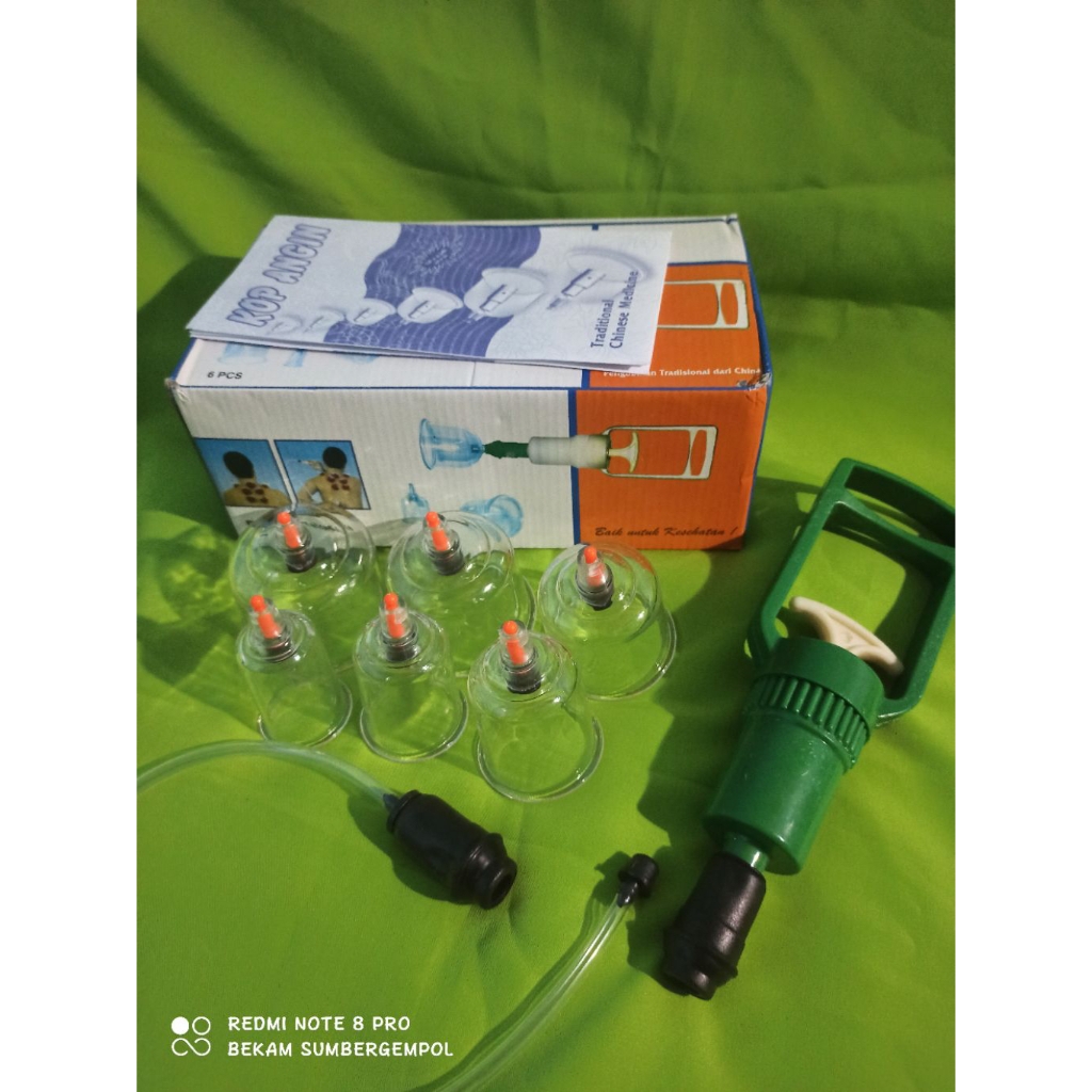Jual Kop Bekam Lengkap 1 Set (Pen Bekam + Jarum Bekam + Zaitun ...