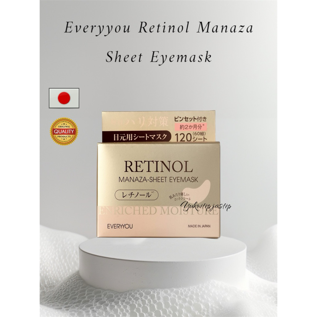 Jual Retinol Eyemask Anti Aging, Mengurangi Kerutan 60days EVERYYOU ...