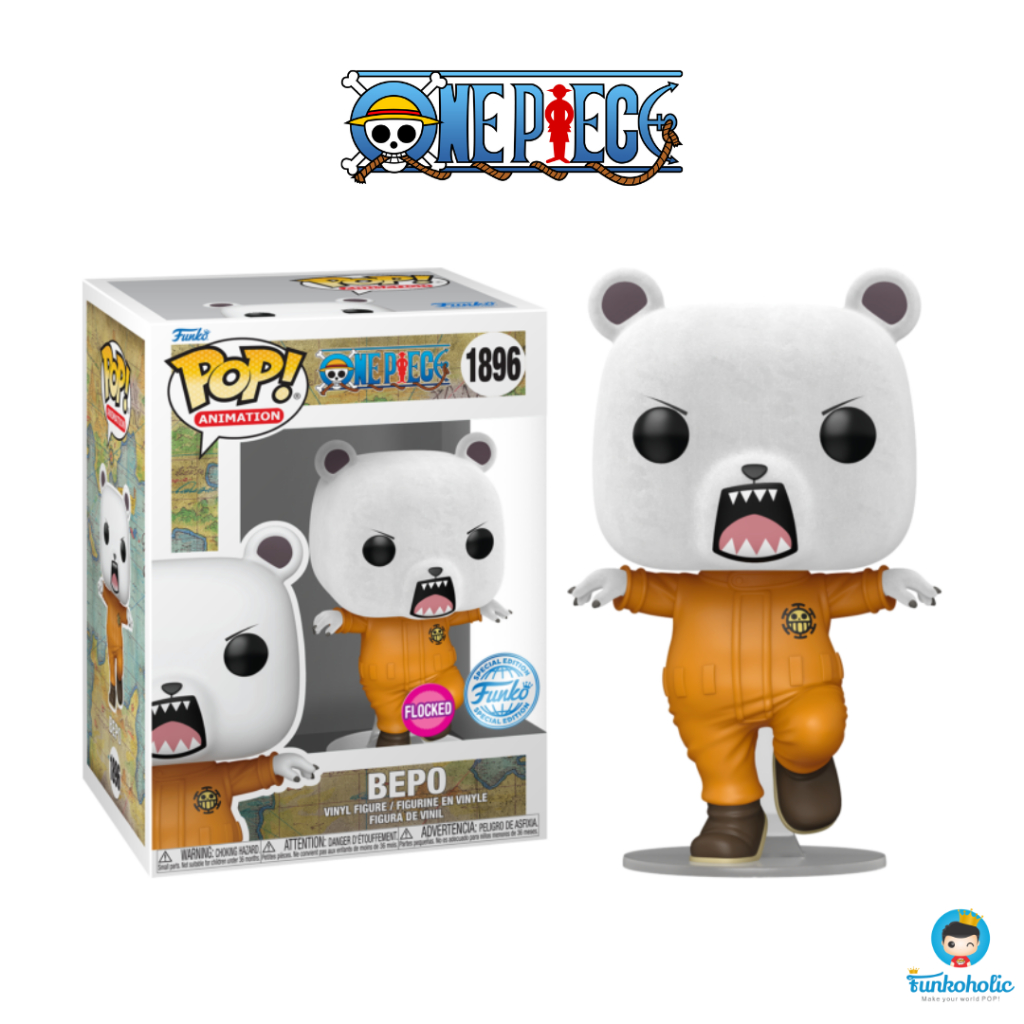 Jual Funko POP! Animation One Piece - Bepo (Flocked) (SE) #1896 | Shopee Indonesia