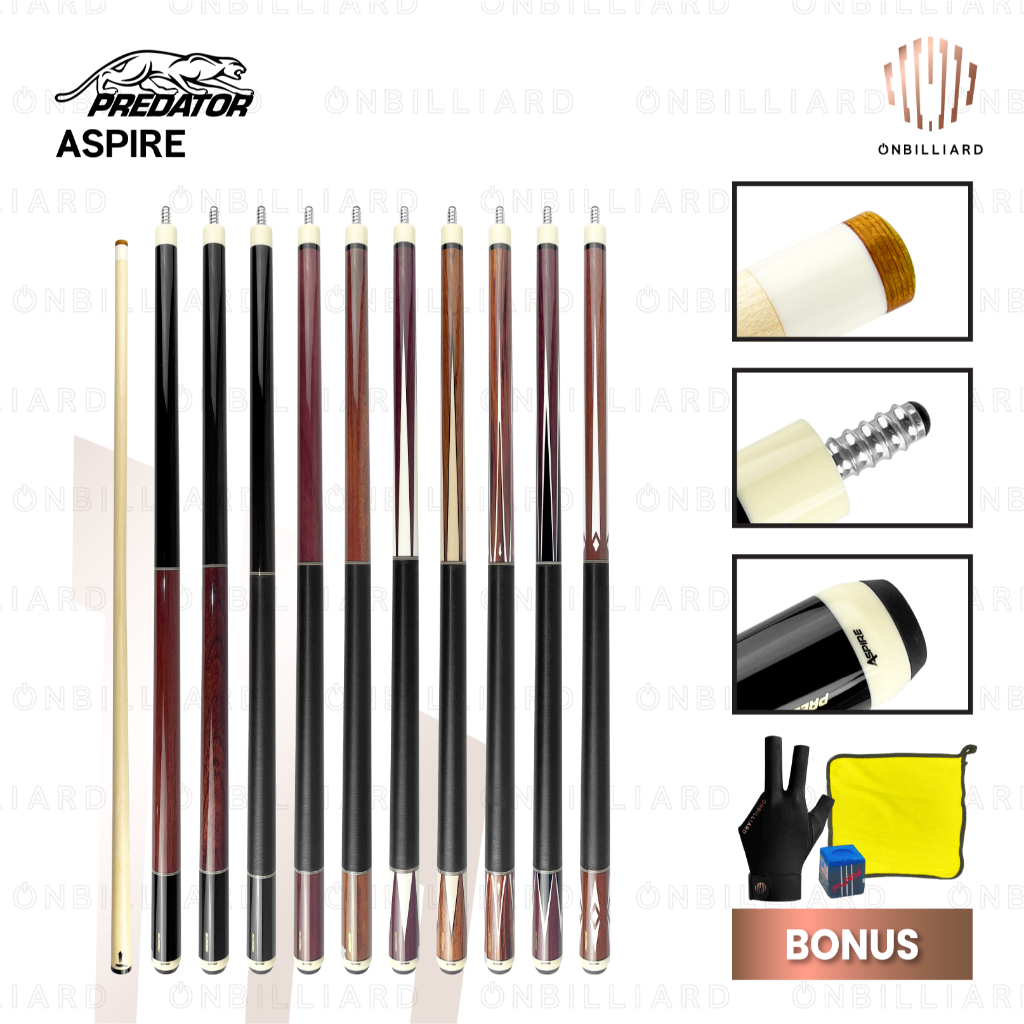 Jual PREDATOR ASPIRE 1-1 1-2 1-3 1-4 1-5 1-6 1-7 1-8 1-9 1-10 Cue Stick ...