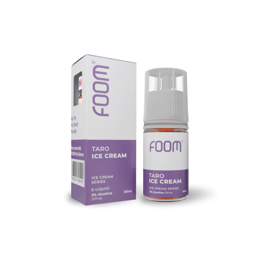 Jual [SALT] FOOM TARO ICE CREAM SALTNIC 30ML BY FOOM | Shopee Indonesia
