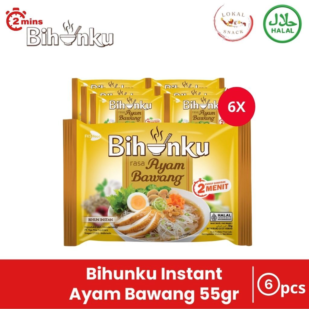 Jual Paket Bundling - Bihunku bihun instan kuah - Ayam Bawang - 55gr x ...