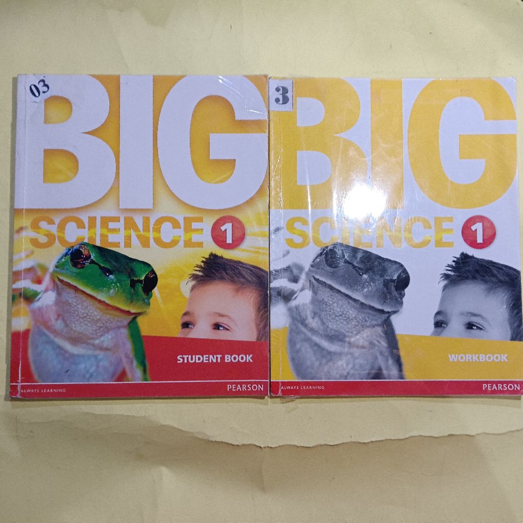 Jual BUKU BIG SCIENCE 1 TEXTBOOK & WORKBOOK ORI [PRELOVED] | Shopee ...
