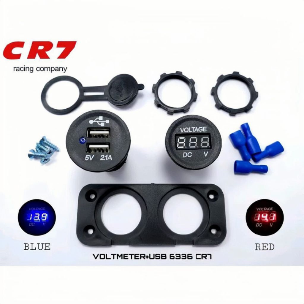 Jual Voltmeter Charger Hp USB Body Nmax - All New Pcx -Aerox - Mio ...