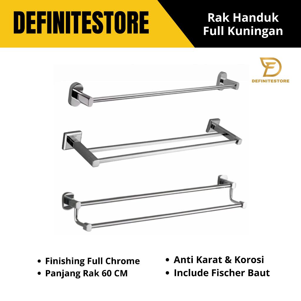 Jual Gantungan Handuk Stainless Rak Handuk Kamar Mandi Gantungan 2 ...