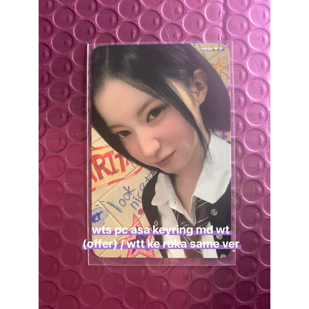 Jual baca deskripsi! wts pc photocard babymonster baemon enami asa ...