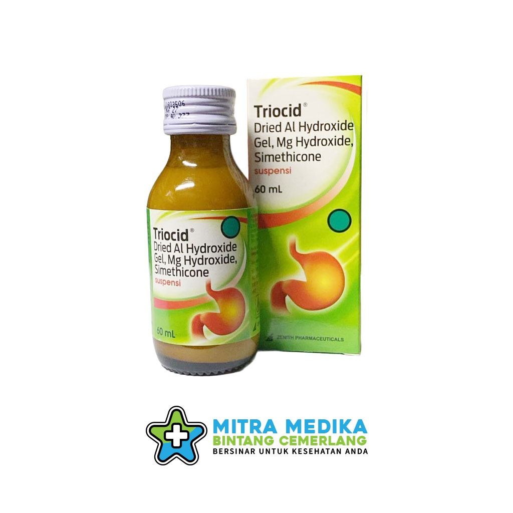 Jual TRIOCID SUSPENSI OBAT MAAG (1 BOTOL) | Shopee Indonesia