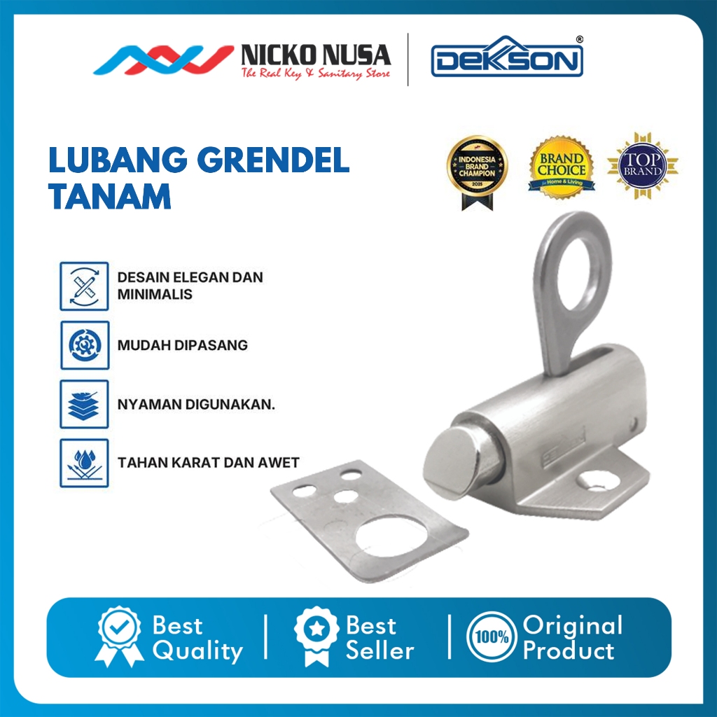 Jual Nicko Nusa - Dekkson Spring Knip Dekson SK 018 BR SN Spring Knife ...