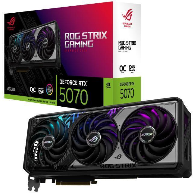 Jual ASUS ROG STRIX GEFORCE RTX 5070 OC EDITION 12GB GDDR7 | Shopee ...