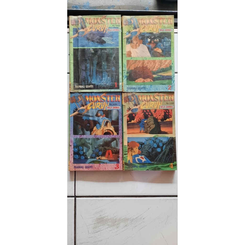 Jual komik monster gurun 1-4 tamat harga 200000 | Shopee Indonesia