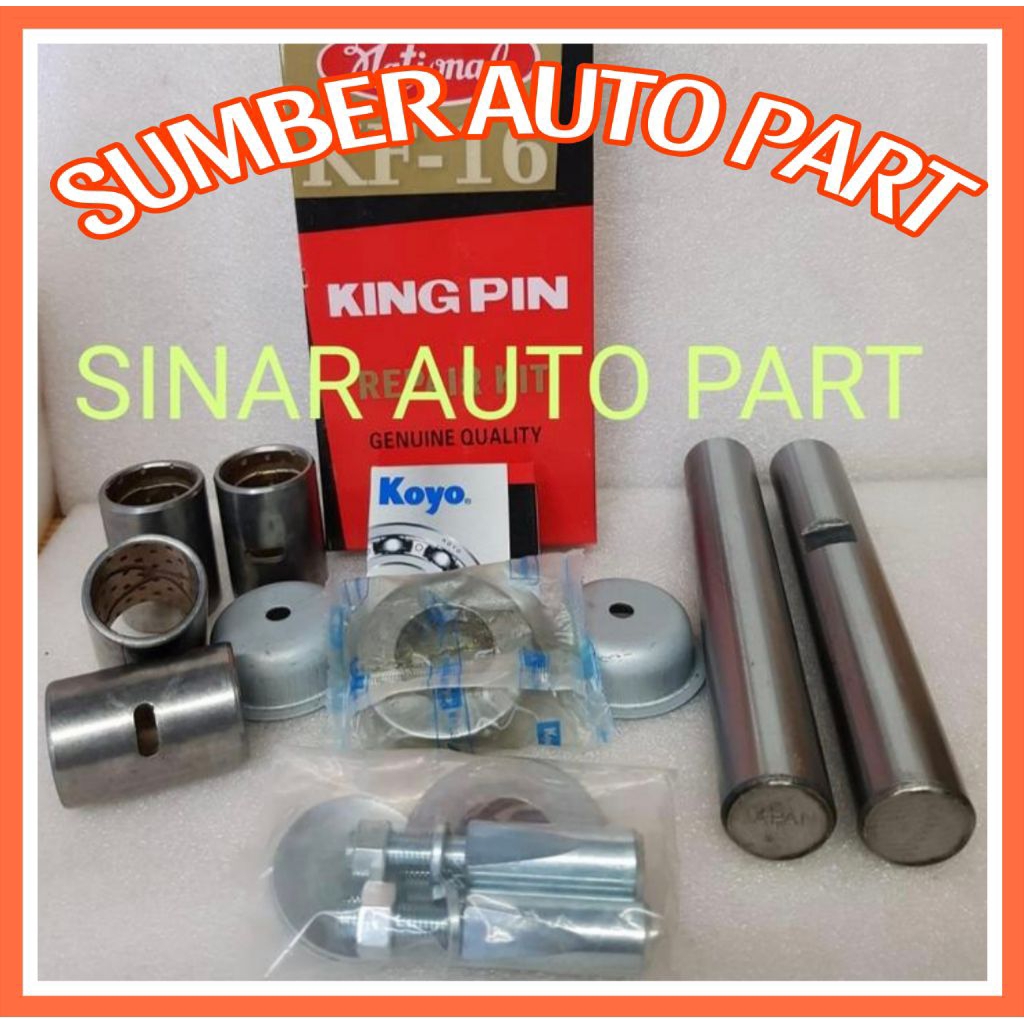 Jual (SAP) KING PEN SET KING PIN KIT PS100 PS120 PS125T CANTER NASIONAL ...