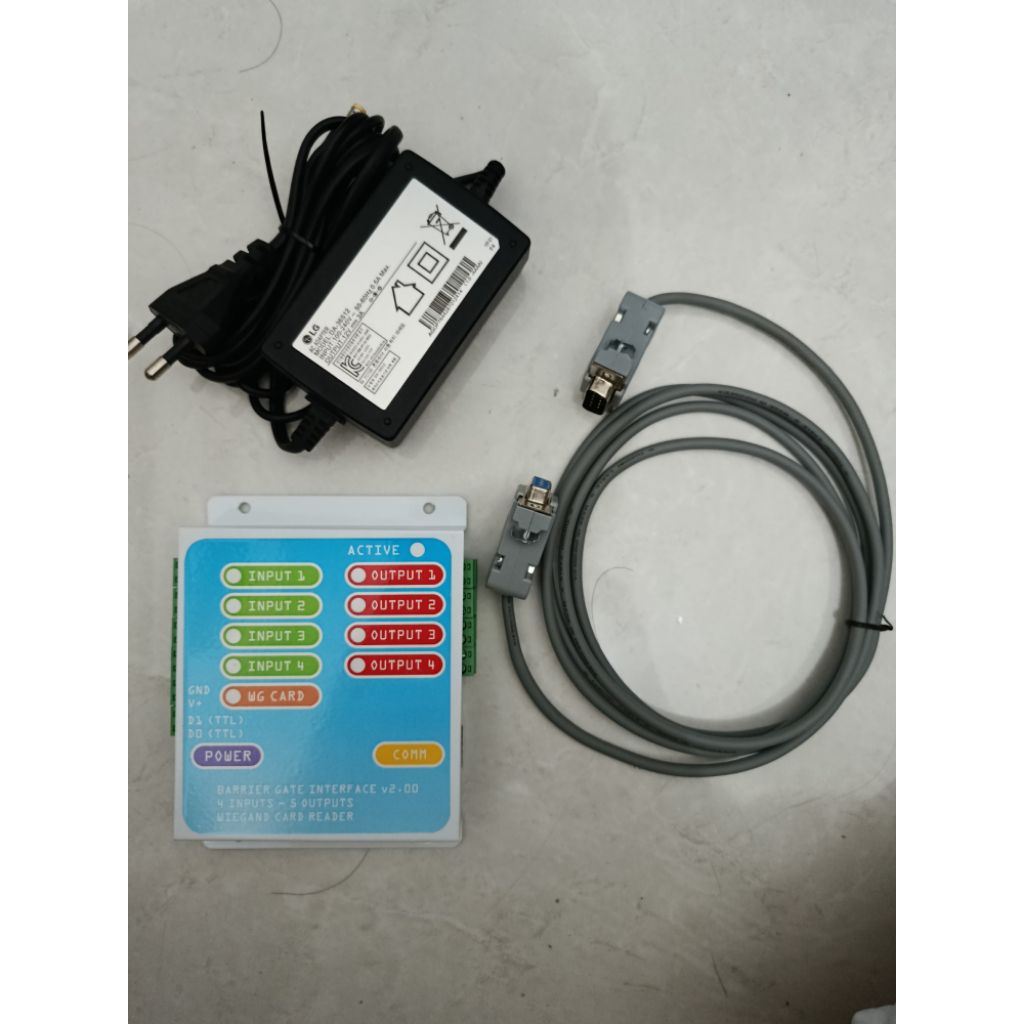Jual Interface barrier gate kontrol portal palang parkir tripod flap ...