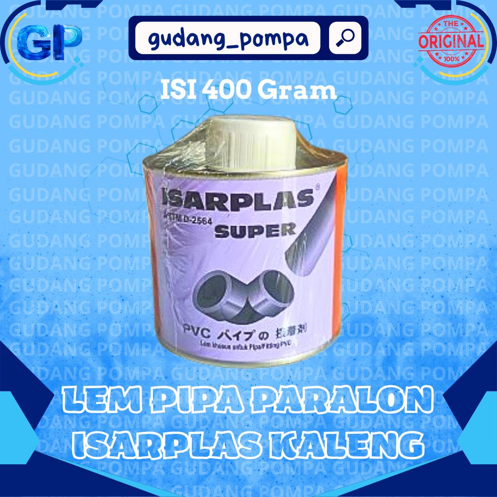 Jual Lem isarplas kaleng/Lem kuas/Lem pipa PVC/Lem kaleng/Lem plaron ...
