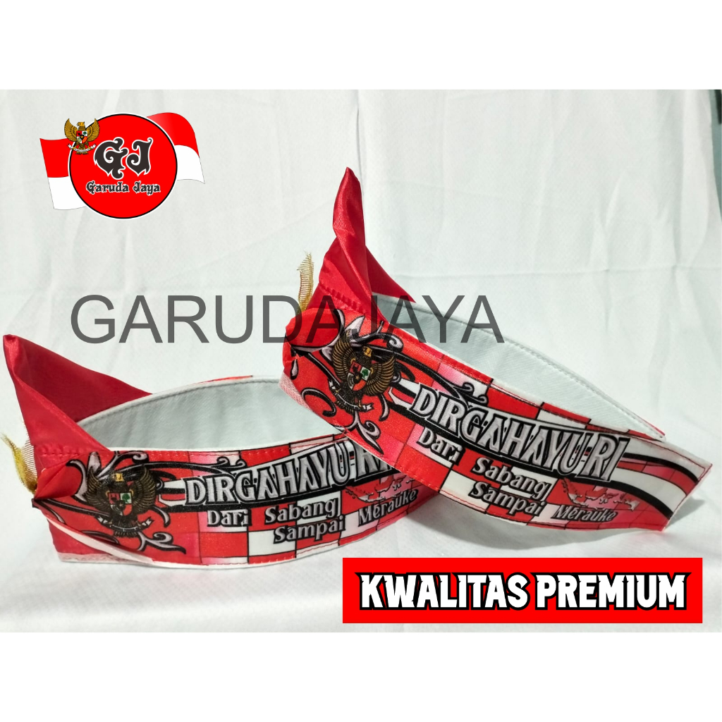 Jual iket /iket merah putih/bando merah putih/umbul umbul | Shopee ...