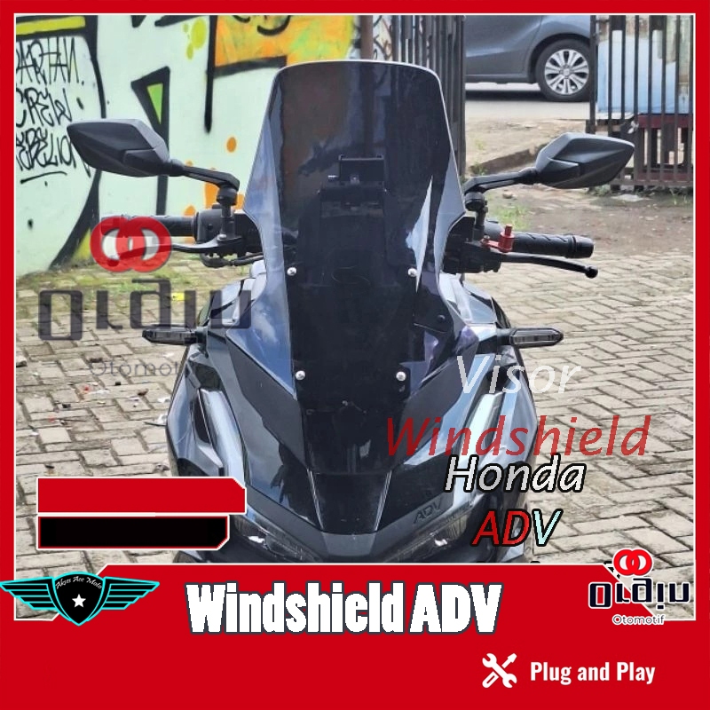 Jual Visor Windshield ADV 150 ADV 160 Tinggi YDP | Shopee Indonesia
