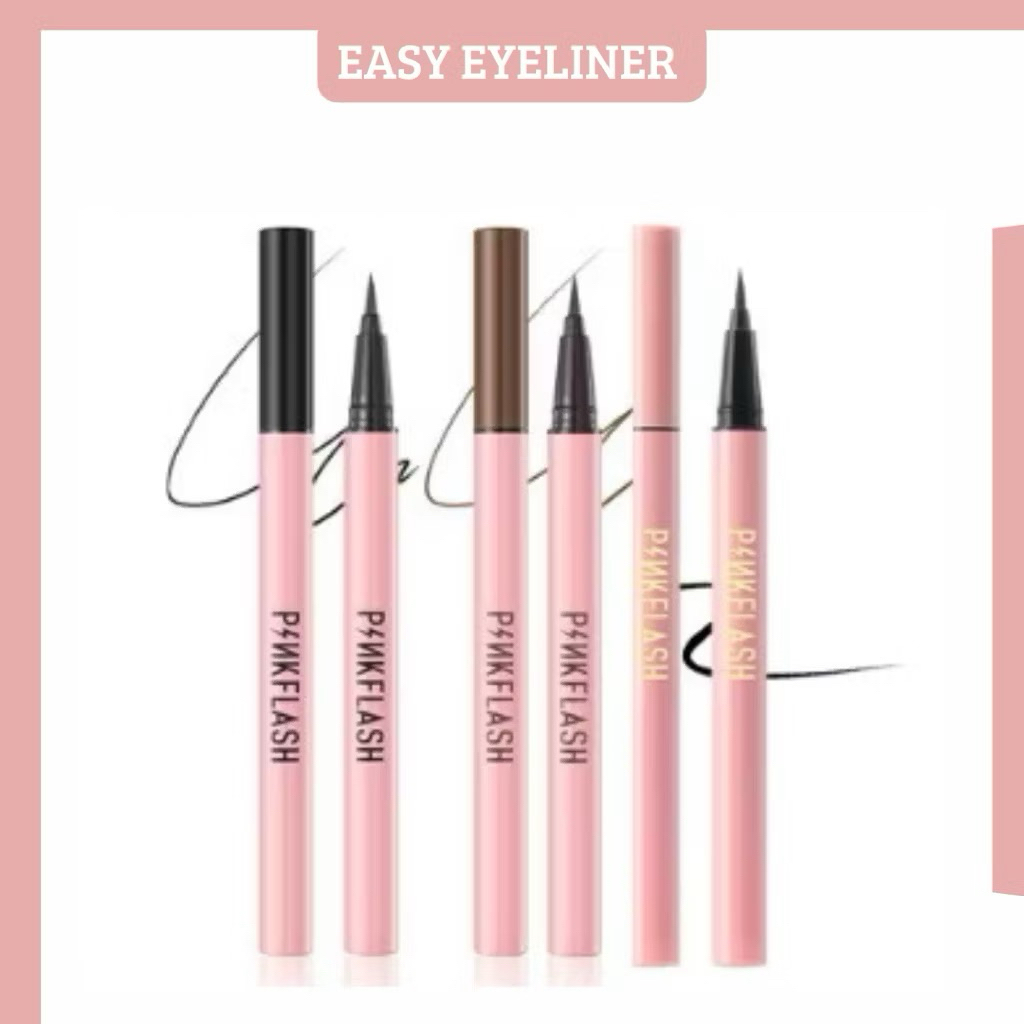 Jual PINKFLASH Waterproof Liquid Eyeliner Pencil Anti Air Tahan Lama Pigmentasi Tinggi ...