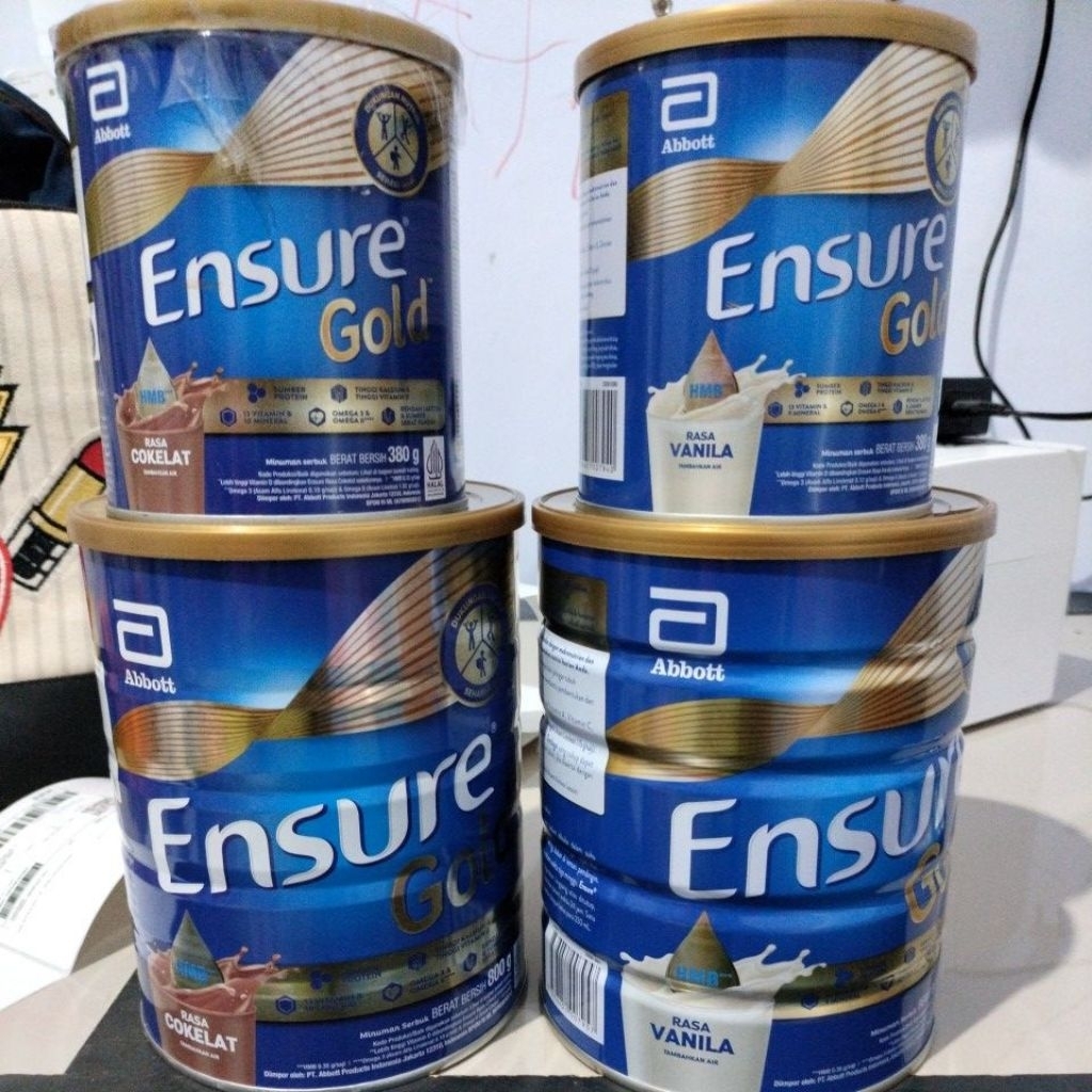 Jual Susu Ensure Gold 380/800 gr exp 2027 | Shopee Indonesia