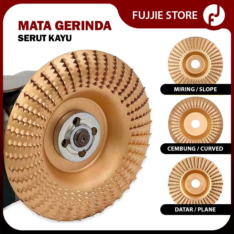 Jual Mata Gerinda Serut Parut 4" Amplas Kayu Multifungsi Cakram ...