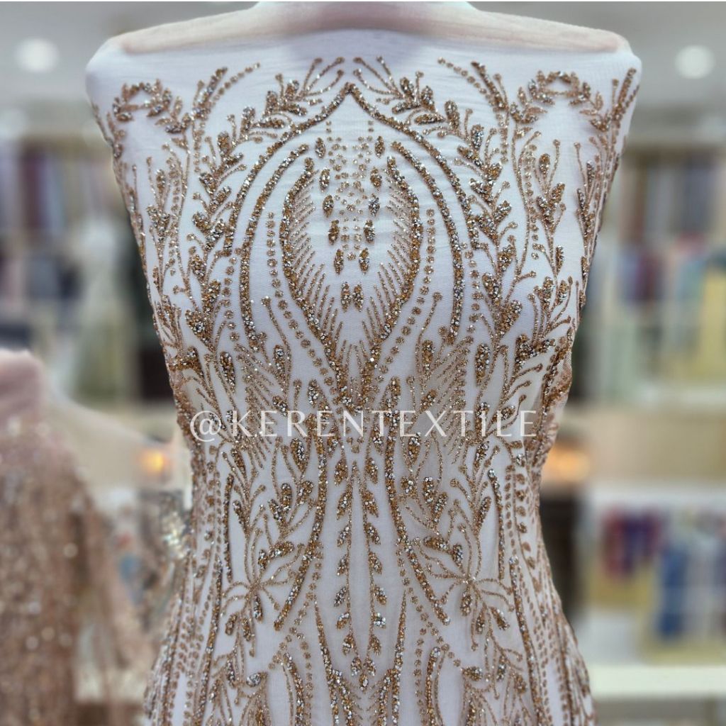 Jual SUGAR CANDY 1-NV0562C (Tulle Sugar Candy motif Ellie Saab ...