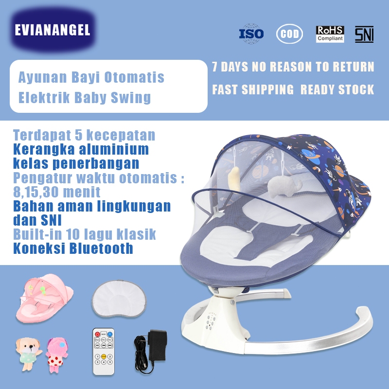 Jual EVIANANGEL Ayunan Bayi Ayunan Bayi Otomatis / Ayunan Bayi Otomatis ...