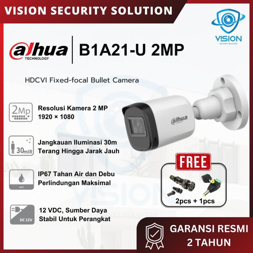 Jual Dahua B1A21P/BA121-U Cctv Analog Kamera Outdoor 2MP Cooper Series ...