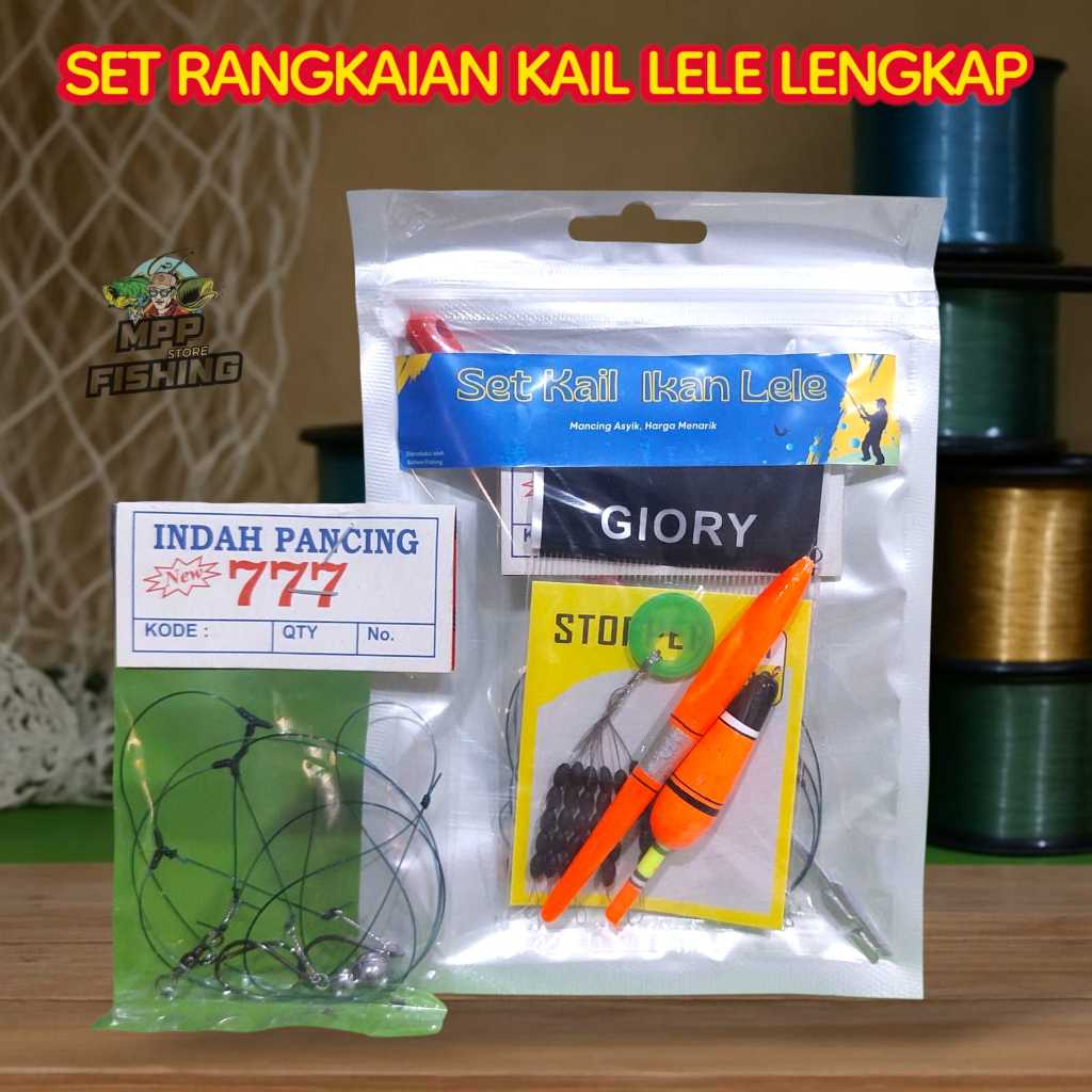 Jual Set Rangkaian Pancing Ikan Lele Super Lengkap Siap Pakai | Shopee ...