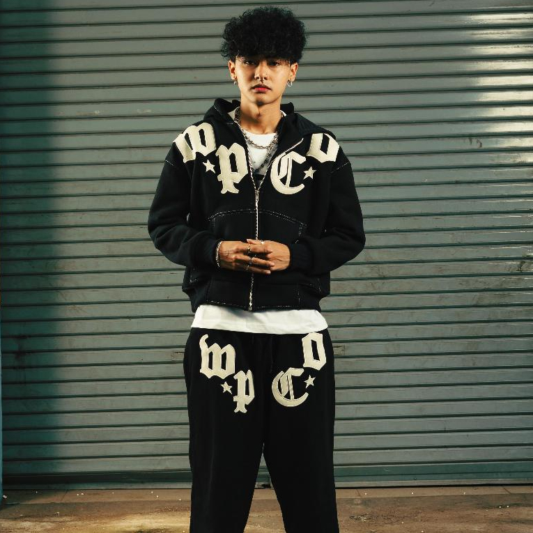 Jual WP COMPANY -ONE SET HOODIE ZIPPER SWEATPANTS BAGGY TRIUMP ...
