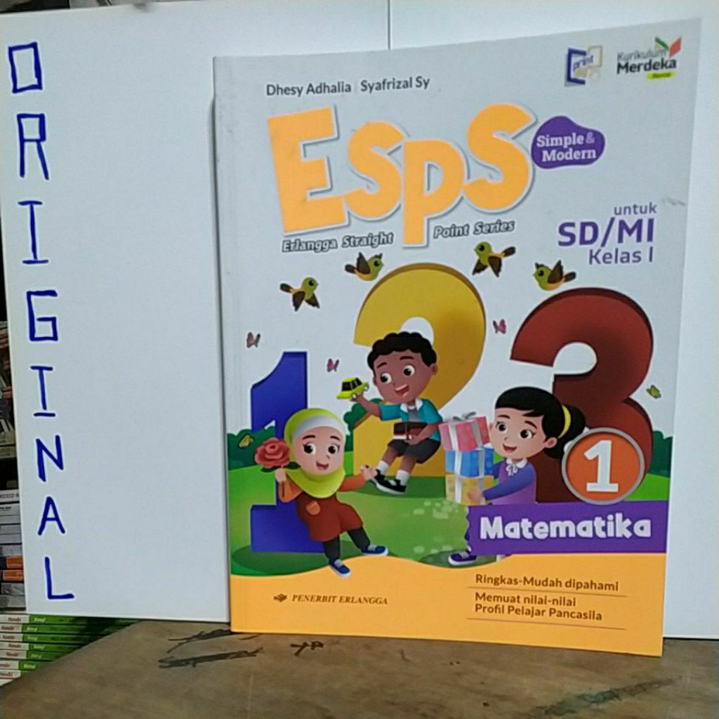 Jual Esps matematika untuk SD/MI Kelas 1 ( KURIKULUM MERDEKA ) | Shopee Indonesia