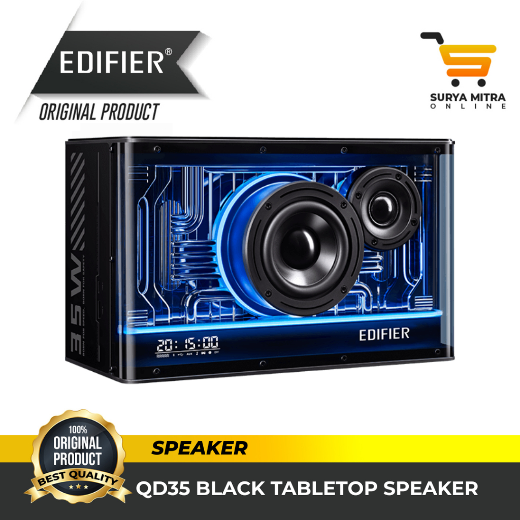 Jual Edifier QD35 Tabletop Bluetooth Speaker with GaN charger | Shopee ...