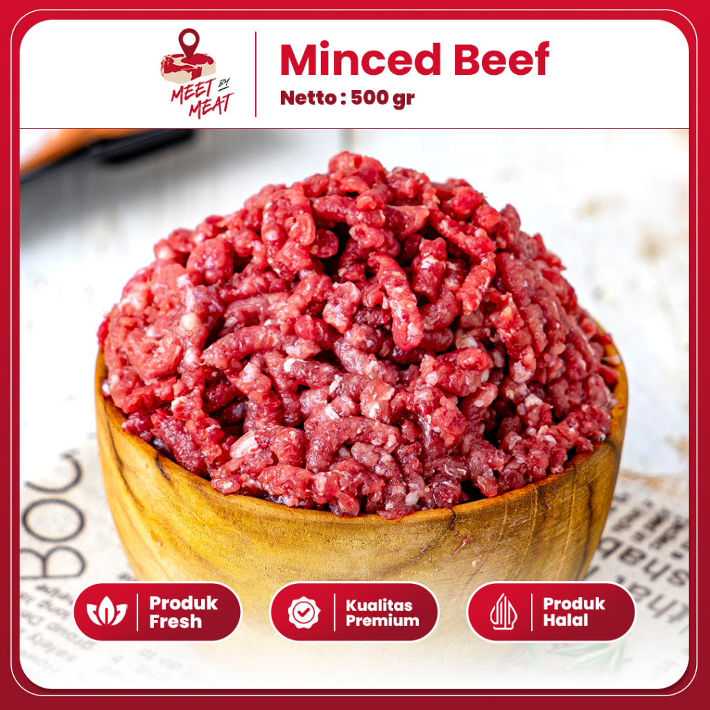 Jual Daging Giling Cincang Minced Ground Beef Mix Lemak Sapi ...