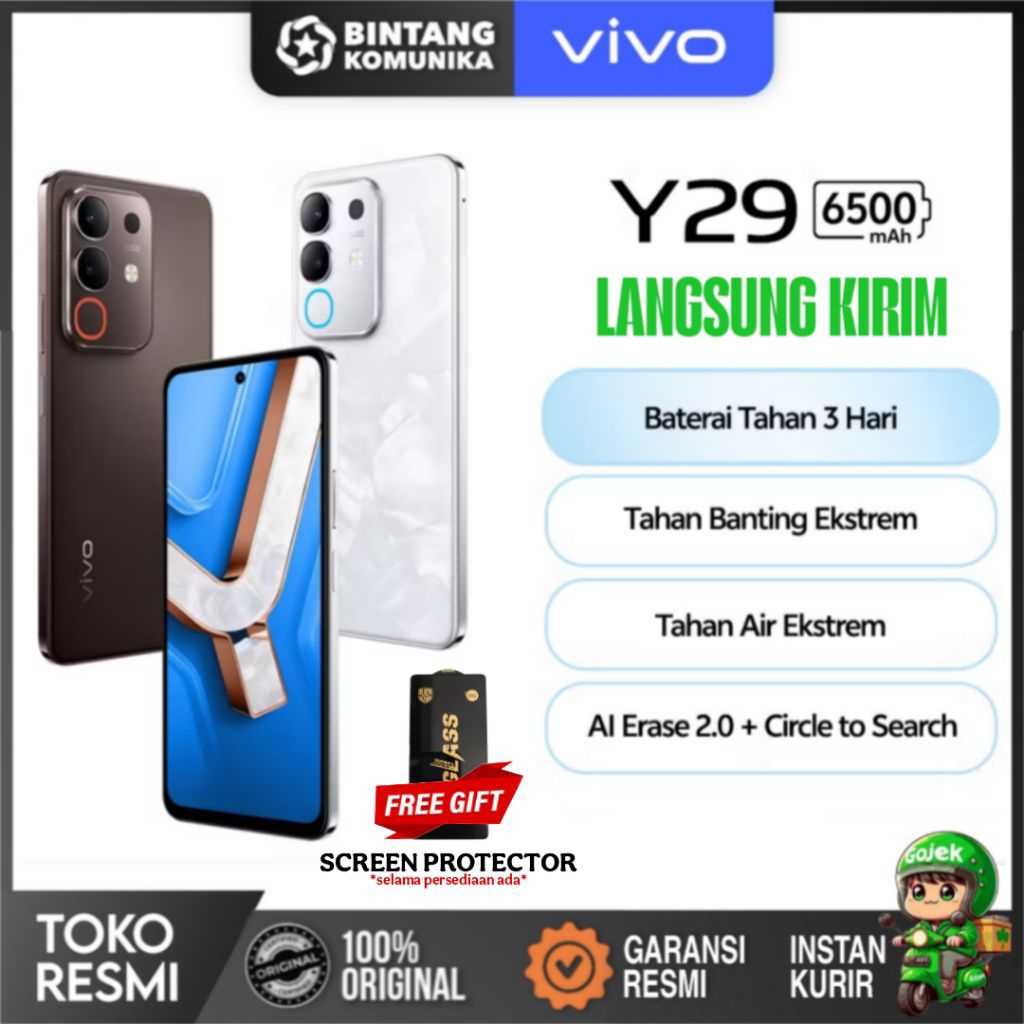 Jual Vivo Y29 (8/256GB) Anti Air Anti Banting, 6500mAh Tahan 3 Hari ...