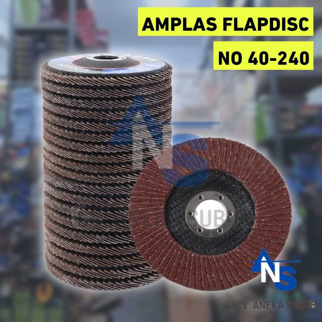 Jual AMPLAS FLAP DISC NO. 40-240 "GT" /VPR/ PRIMERO (@10 PCS) | Shopee ...