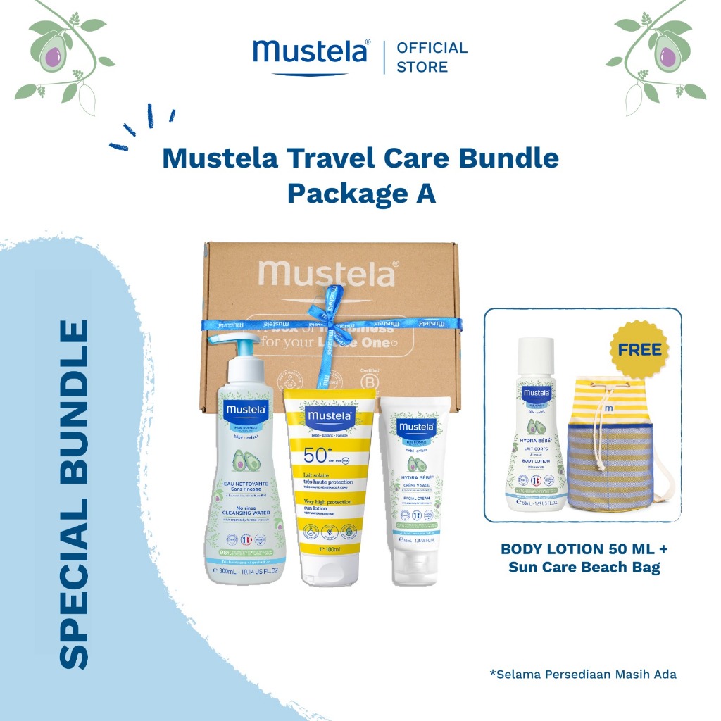 Jual Mustela Travel Care Bundle [Package A] | Shopee Indonesia