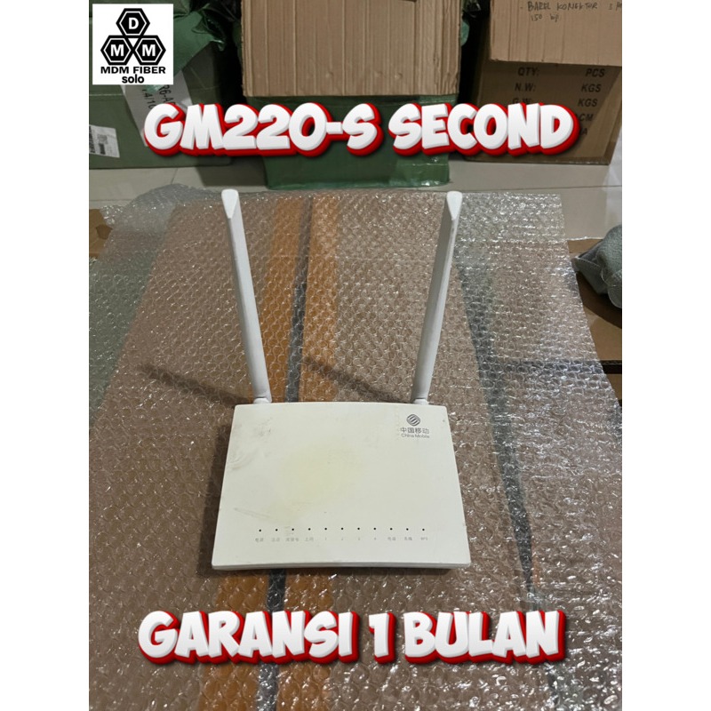 Jual GM220-s XPON MODEM ROUTER ONT ONU FIBER OPTIK MDM FIBER SOLO ...