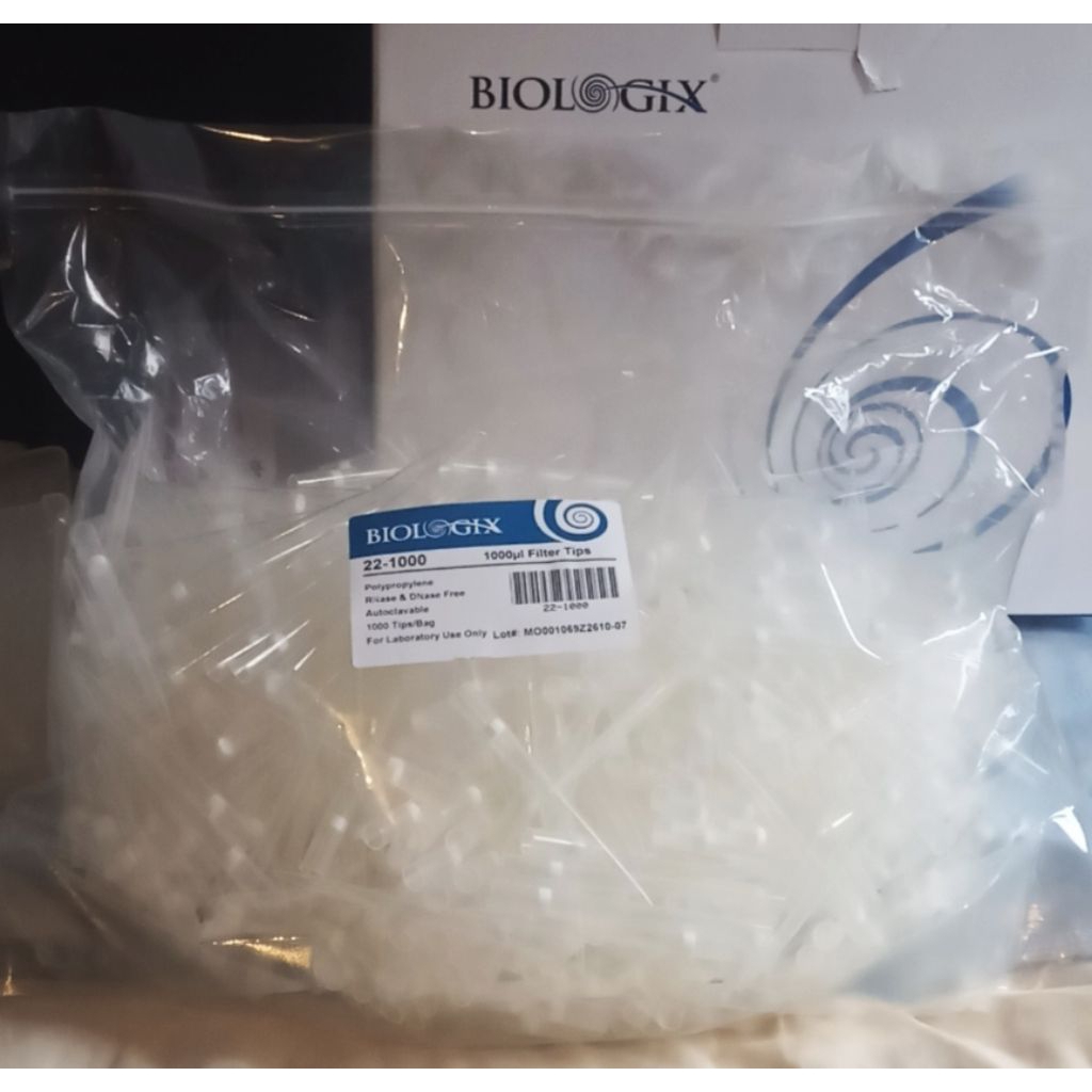 Jual Filter Tips 1000 ul (Refill) Non steril 1000 pcs Biologix | Shopee ...