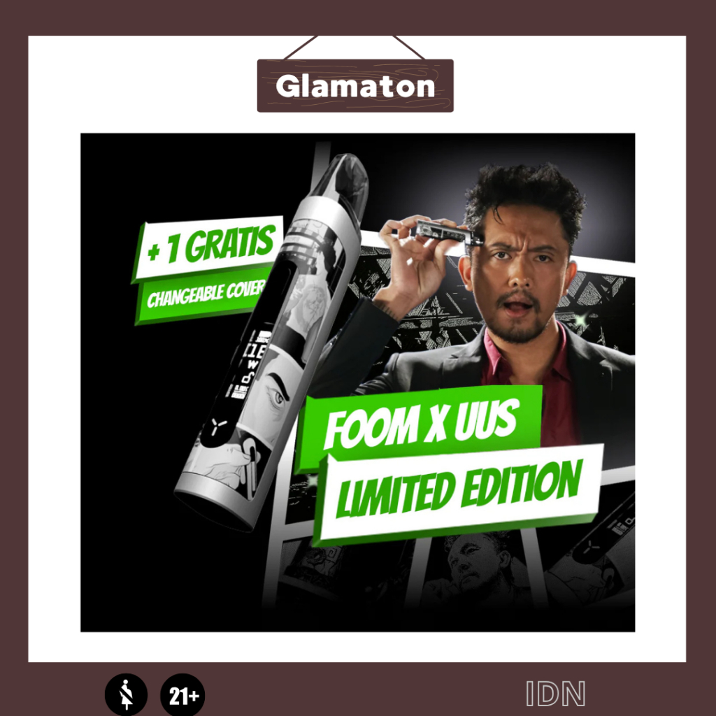 Jual NEW DEVICE POD Y CHROME SILVER FOOM X UUS SPESIAL EDITION ...