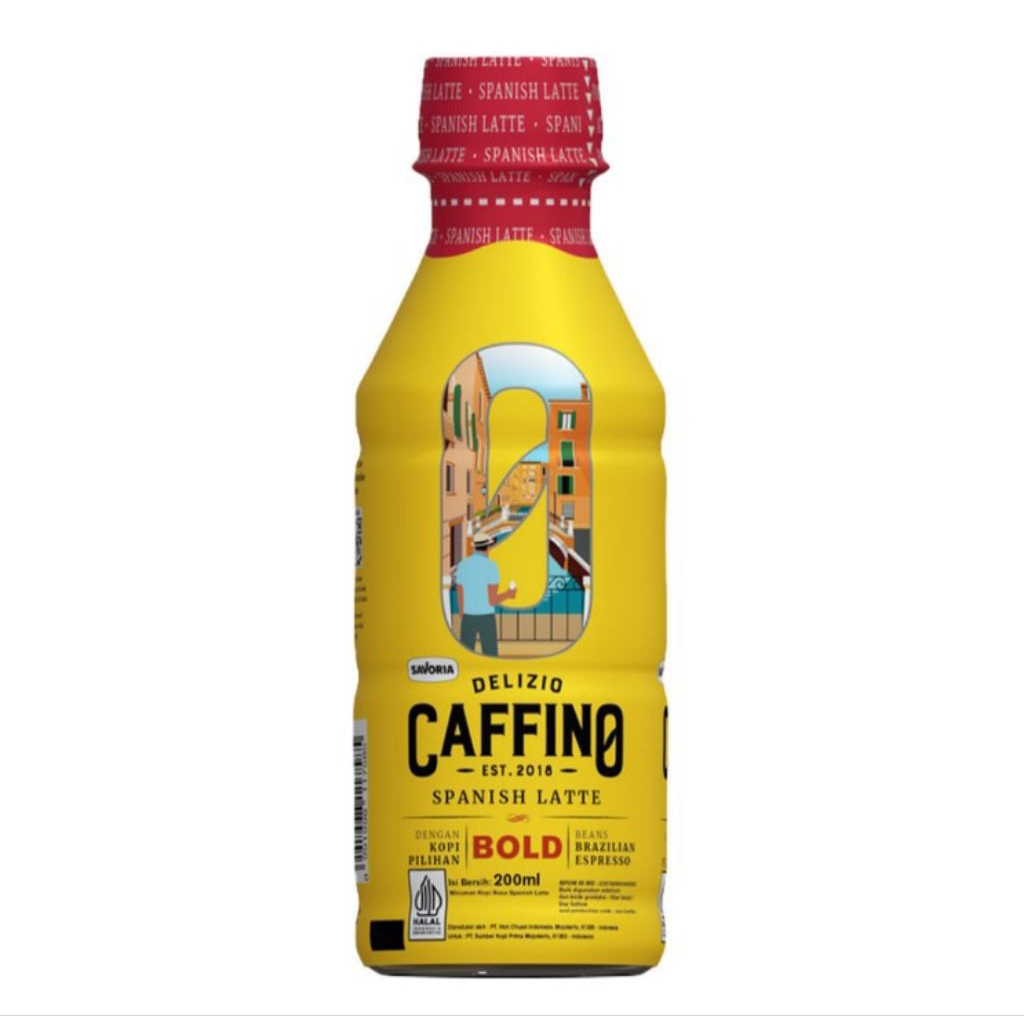Jual Caffino Delizio Spanish Latte Minuman Kopi Botol 200 ml | Shopee ...