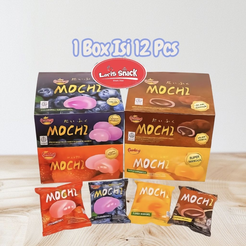 Jual Mochi Conley Isi Selai Aneka Rasa Box (Isi 12 Bks) | Shopee Indonesia