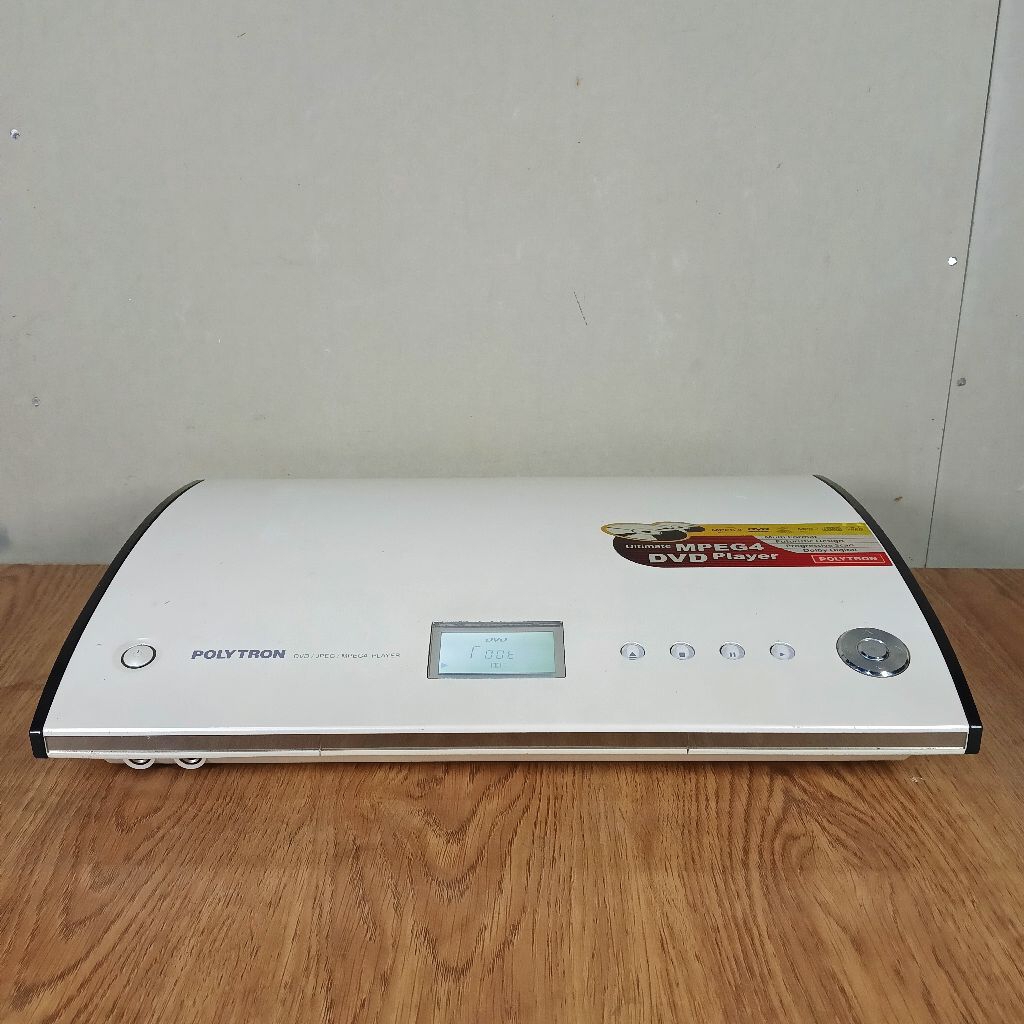 Jual Player DVD polytron dvd2132 bekas normal tidak ada remote | Shopee ...