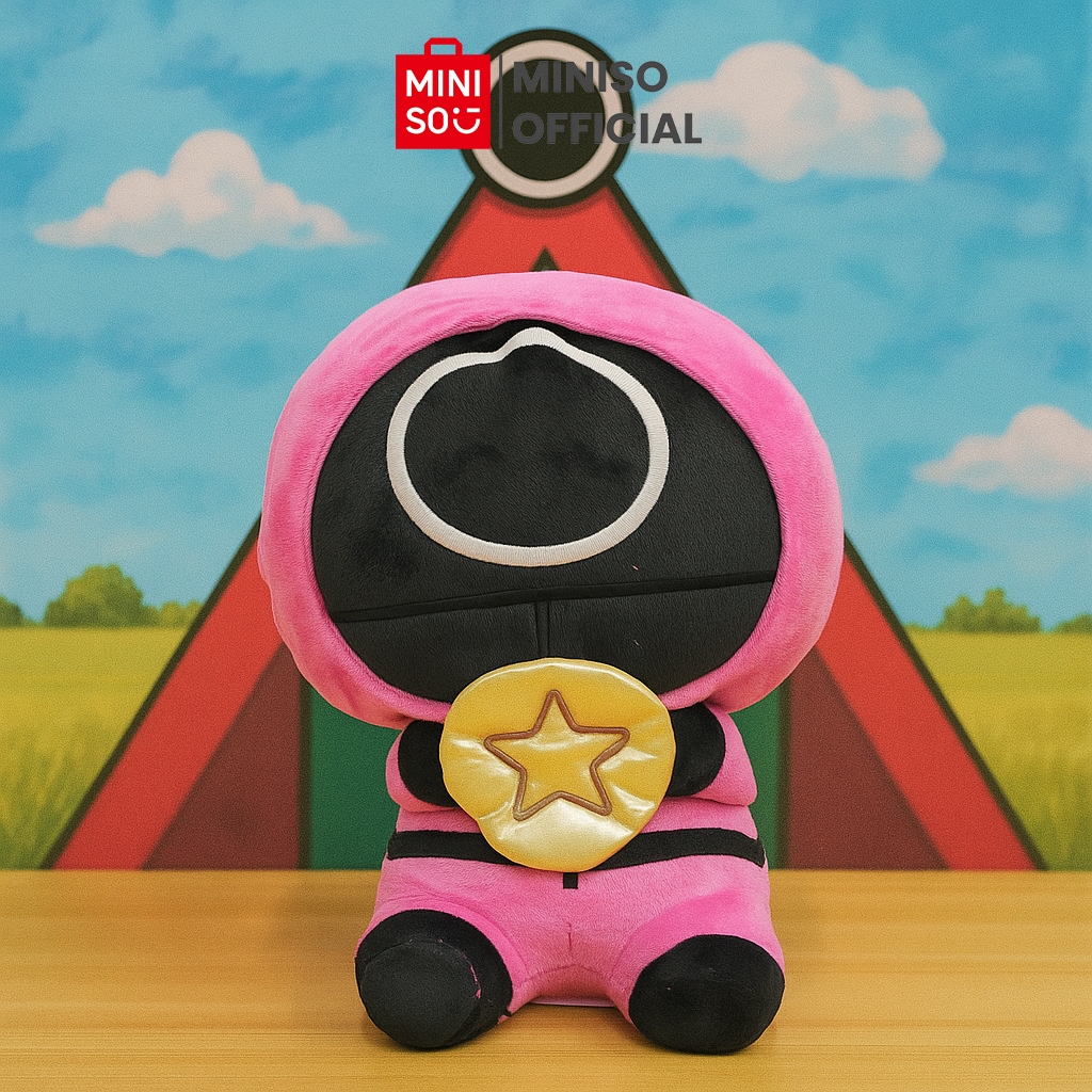 Jual MINISO x SQUID GAME Collection 10in. Plush Toy Boneka Karakter ...