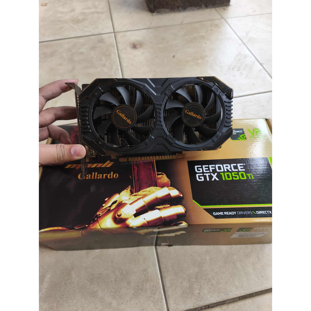 Jual VGA Manli Gallardo GTX 1050Ti 4GB 128Bit | Shopee Indonesia