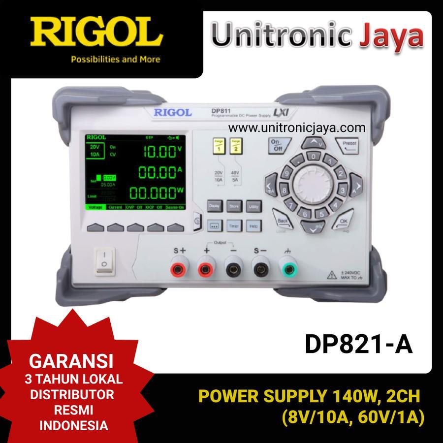 Jual RIGOL DP821A Programmable DC Power Supply 140W, 2CH (8V/10A, 60V/1A) | Shopee Indonesia