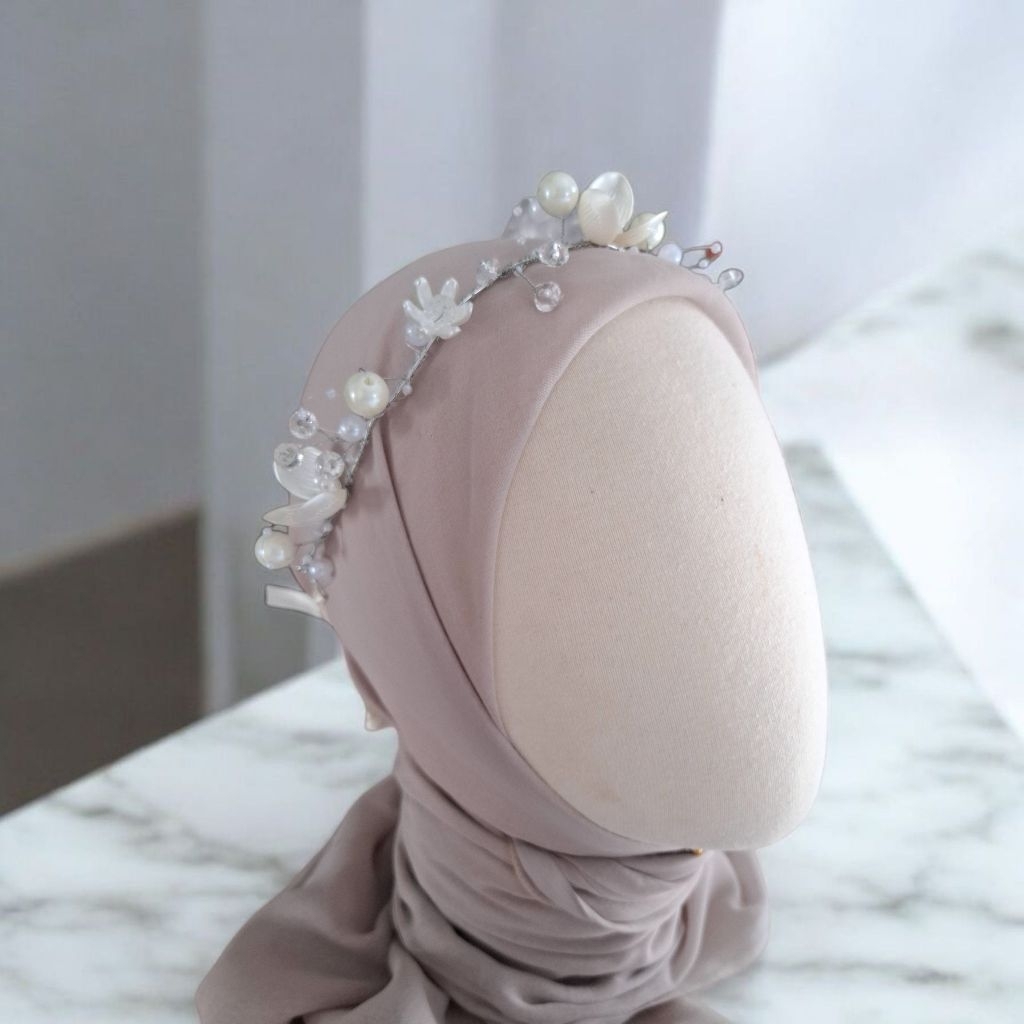 Jual bando tiara hijan dan non hijab/bando princes/bando kekinian ...