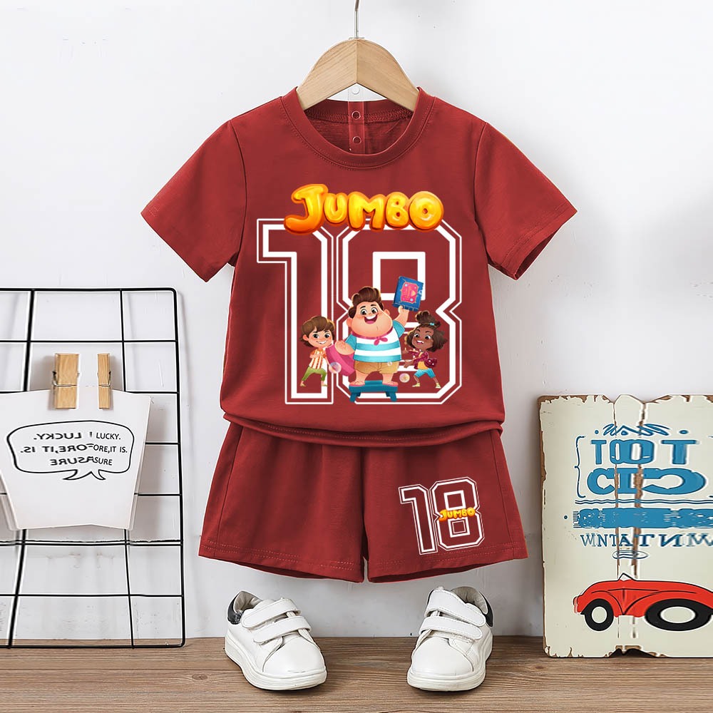 Jual Baju Anak Stelan Cewek Usia 4-10 Tahun jersey vintage number street fashion jumbo 3/4 Cowok ...
