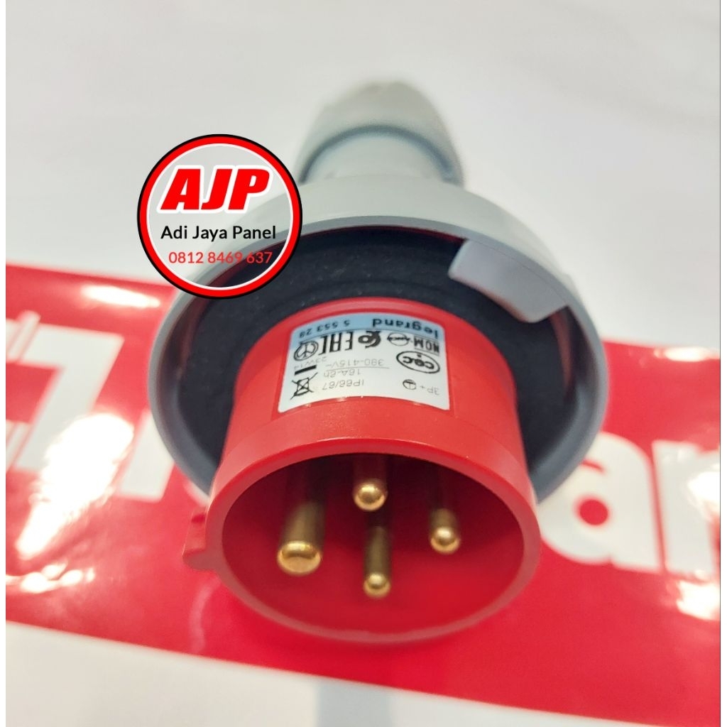Jual plug legrand 16a 4pin 3phase ip67 kode 555328 | Shopee Indonesia