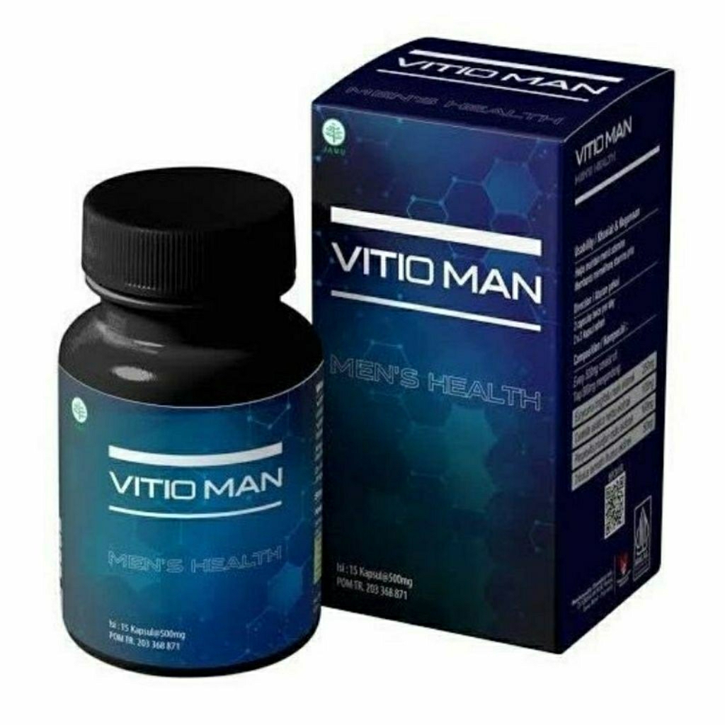 Jual New Obat Vitio Man herbal asli memulihkan kesehatan prostat dan ...