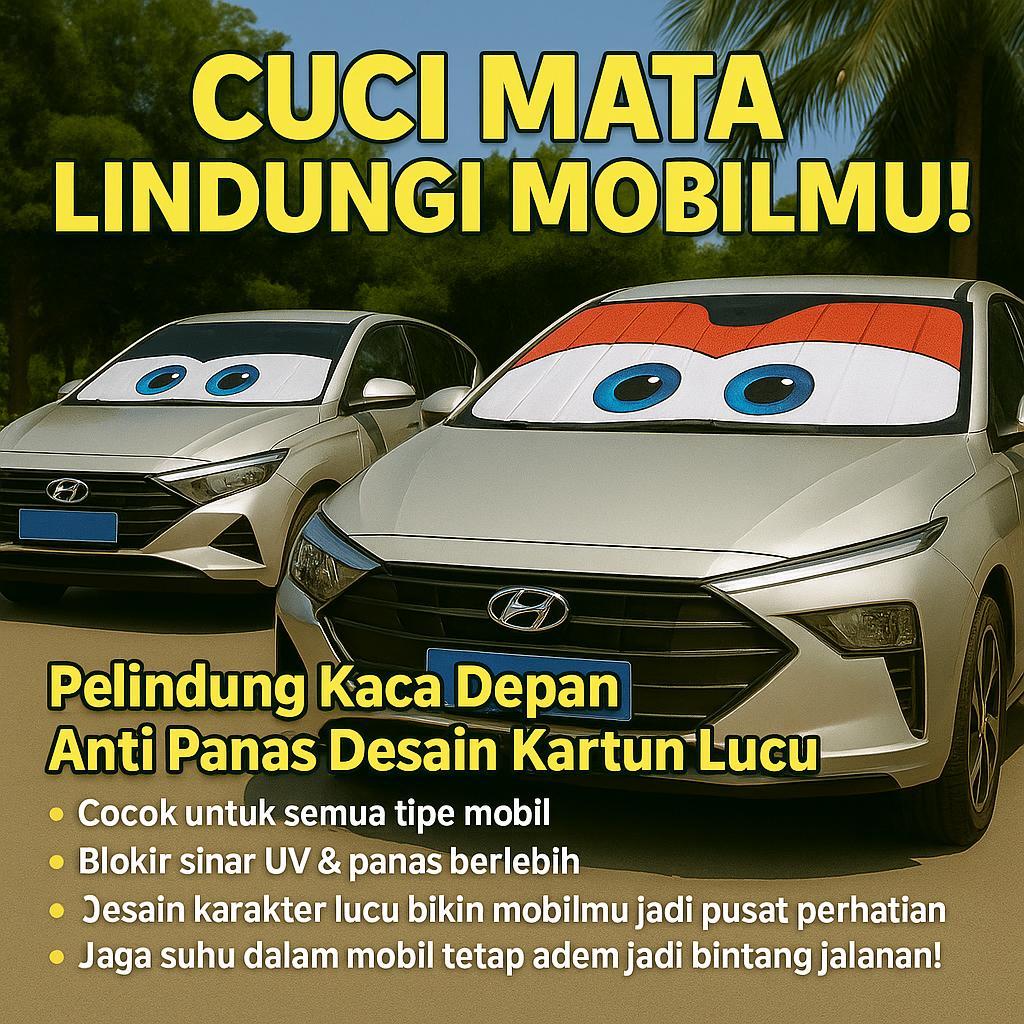Jual Penutup Kaca Mobil Depan Anti Panas Sun Shield Mobil CARS |Cover ...